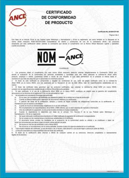 Certificates - Celec | UL- Listed, CE Approved, ISO Verified
